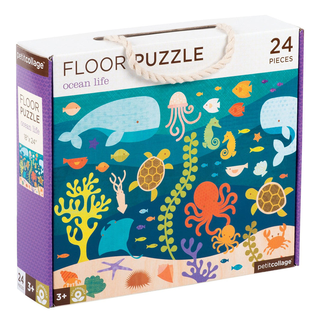 Ocean Life 24-Piece Floor Puzzle | Children's Jigsaws