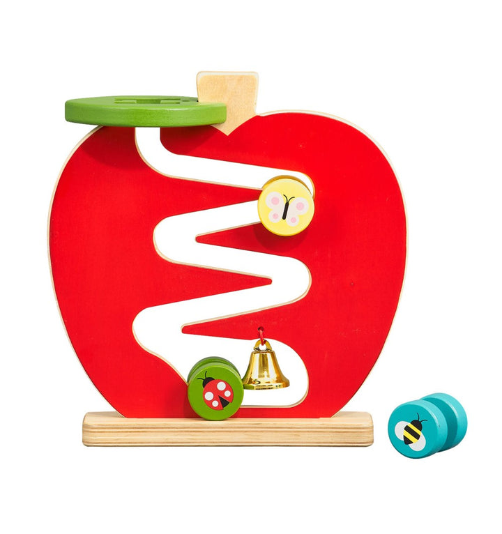Wooden Apple Run Play Set for Toddlers